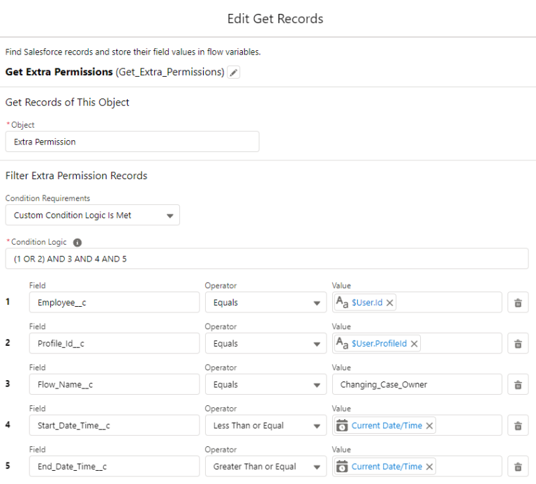 Using Custom Settings For Flow Permissions - Salesforce Time