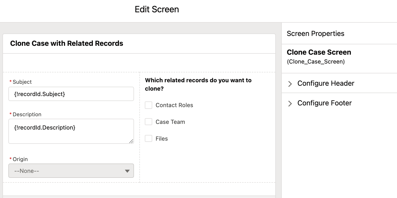Using Flow To Clone A Record With Its Related Records Salesforce Time