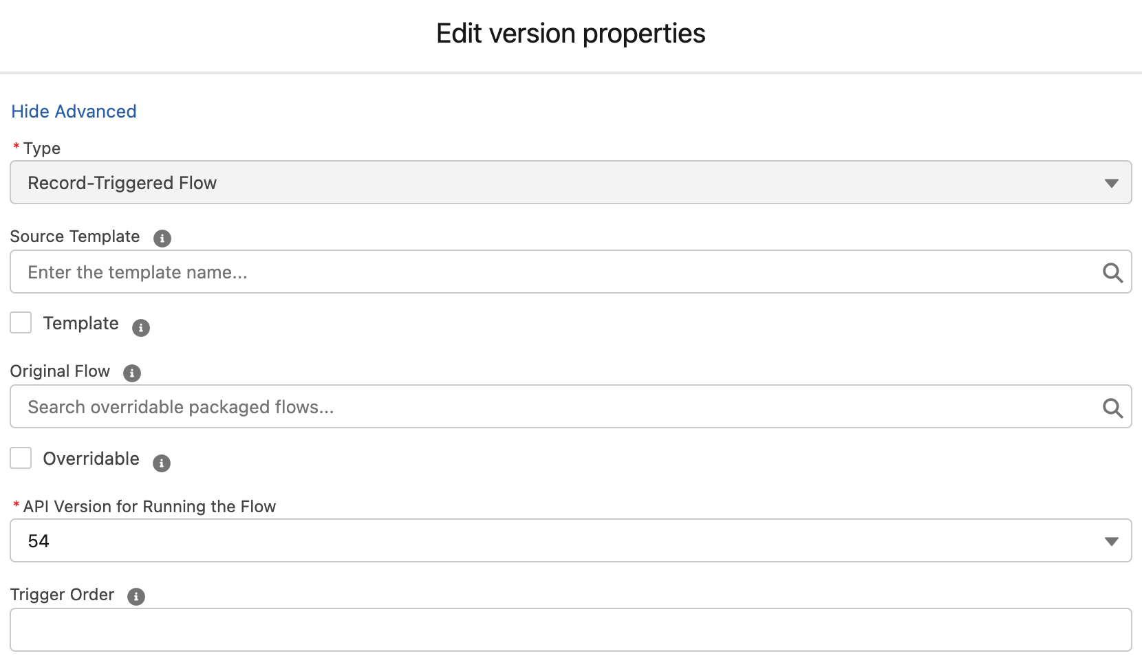 Define The Trigger Order Of Record Triggered Flows Salesforce Time