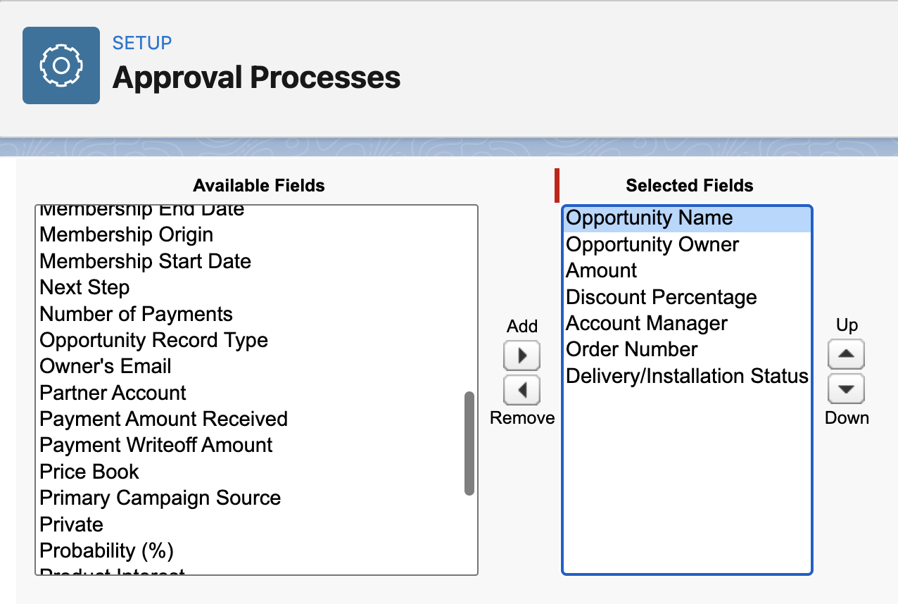 Using Flow to Edit a Record from the Approval Page - Salesforce Time