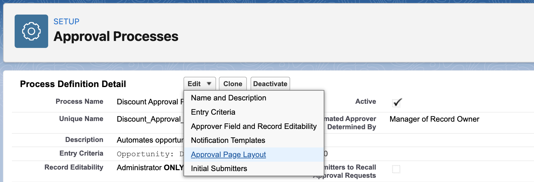 Using Flow to Edit a Record from the Approval Page - Salesforce Time
