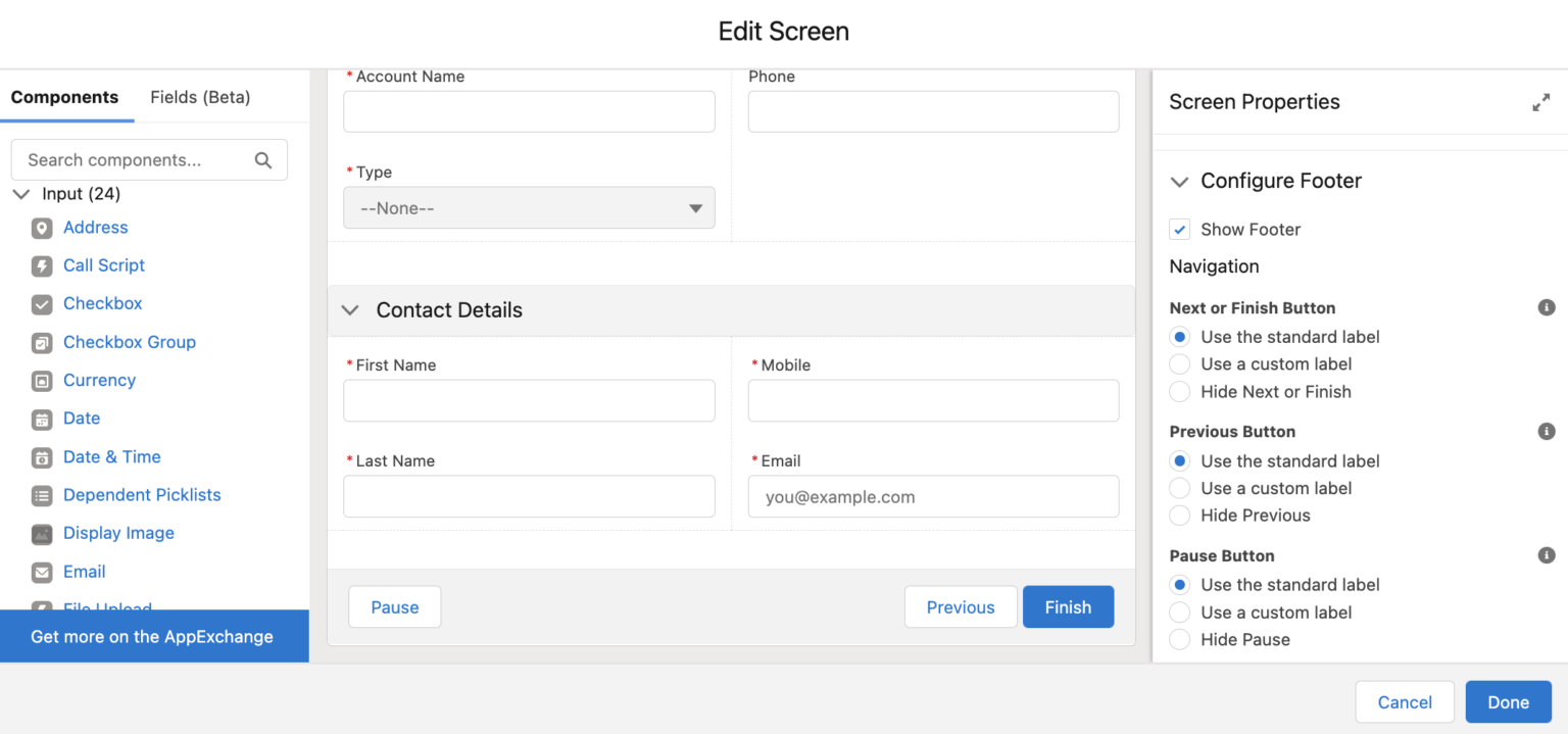 Let Users Pause Flow Interviews - Salesforce Time