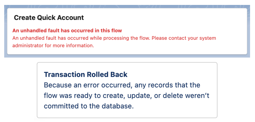 How to Roll Back Records in Screen Flow - Salesforce Time