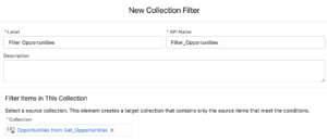 How to Use the Collection Filter Element - Salesforce Time