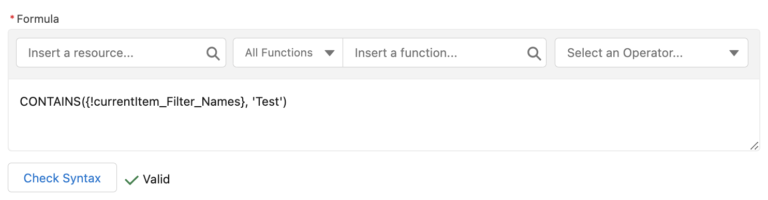 How to Use the Collection Filter Element - Salesforce Time