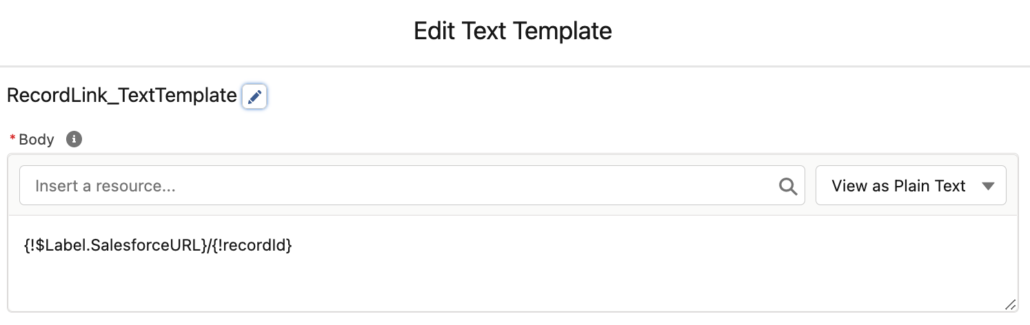 How to Create a Record Link in Flow - Salesforce Time