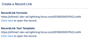 How to Create a Record Link in Flow - Salesforce Time