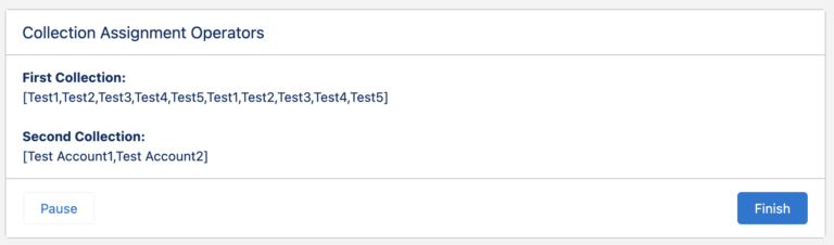 Collection Assignment Operators in Flow - Salesforce Time