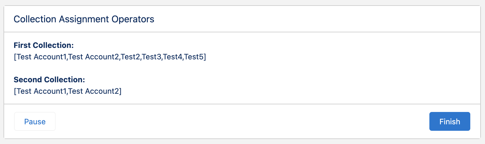 Collection Assignment Operators in Flow - Salesforce Time