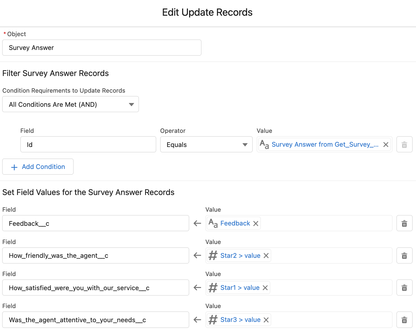 Using Screen Flow to Create a Public Survey - Salesforce Time