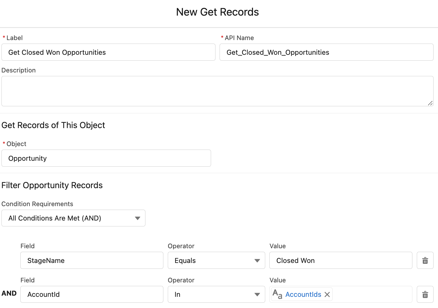 How To Use The In And Not In Operators In Flow Salesforce Time 9791