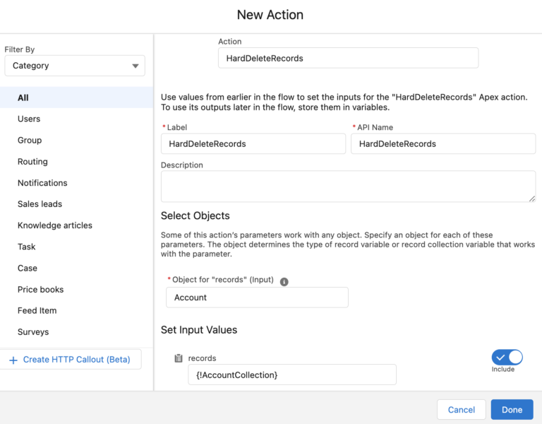 Add Custom Icons to Apex-Defined Invocable Actions - Salesforce Time