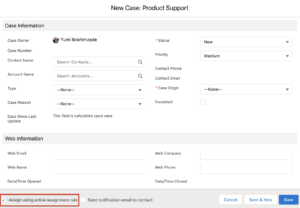 How to Apply Case Assignment Rules in Flow - Salesforce Time