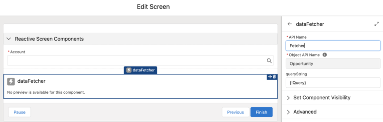 Reactive Screen Components In Flow Salesforce Time