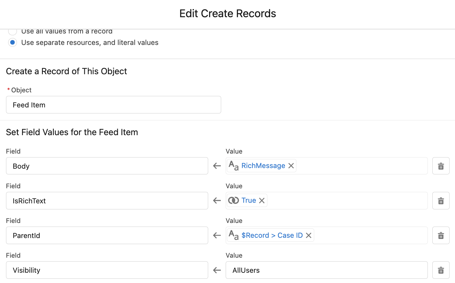 Different Ways to Post to Chatter Using Flow - Salesforce Time