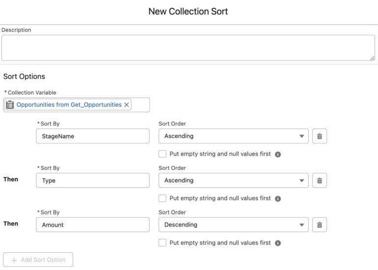 How To Use The Collection Sort Element Salesforce Time 7445