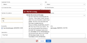 Display Custom Error Messages in Record-Triggered Flows - Salesforce Time