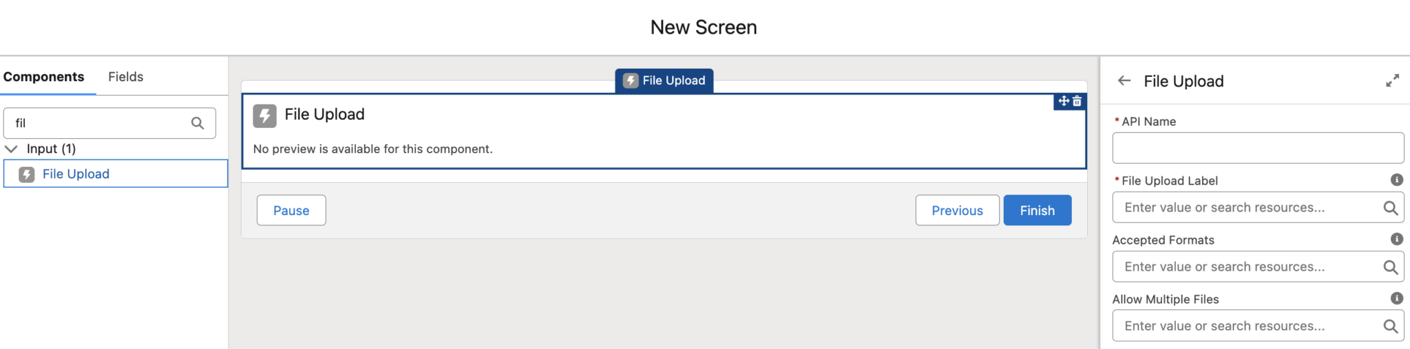 How to Upload Files Using Screen Flow - Salesforce Time