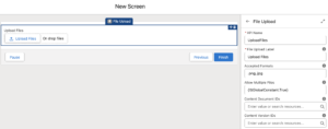 How to Upload Files Using Screen Flow - Salesforce Time