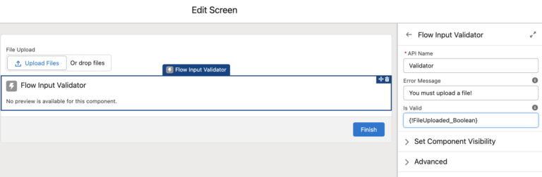 How to Make the File Upload Component Required - Salesforce Time