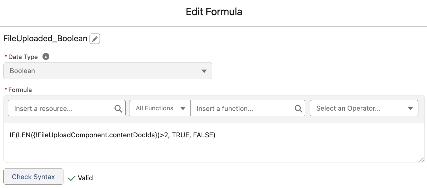 How to Make the File Upload Component Required - Salesforce Time