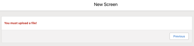 How to Make the File Upload Component Required - Salesforce Time