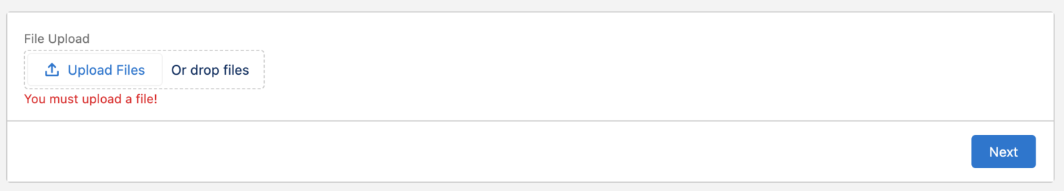 How to Make the File Upload Component Required - Salesforce Time
