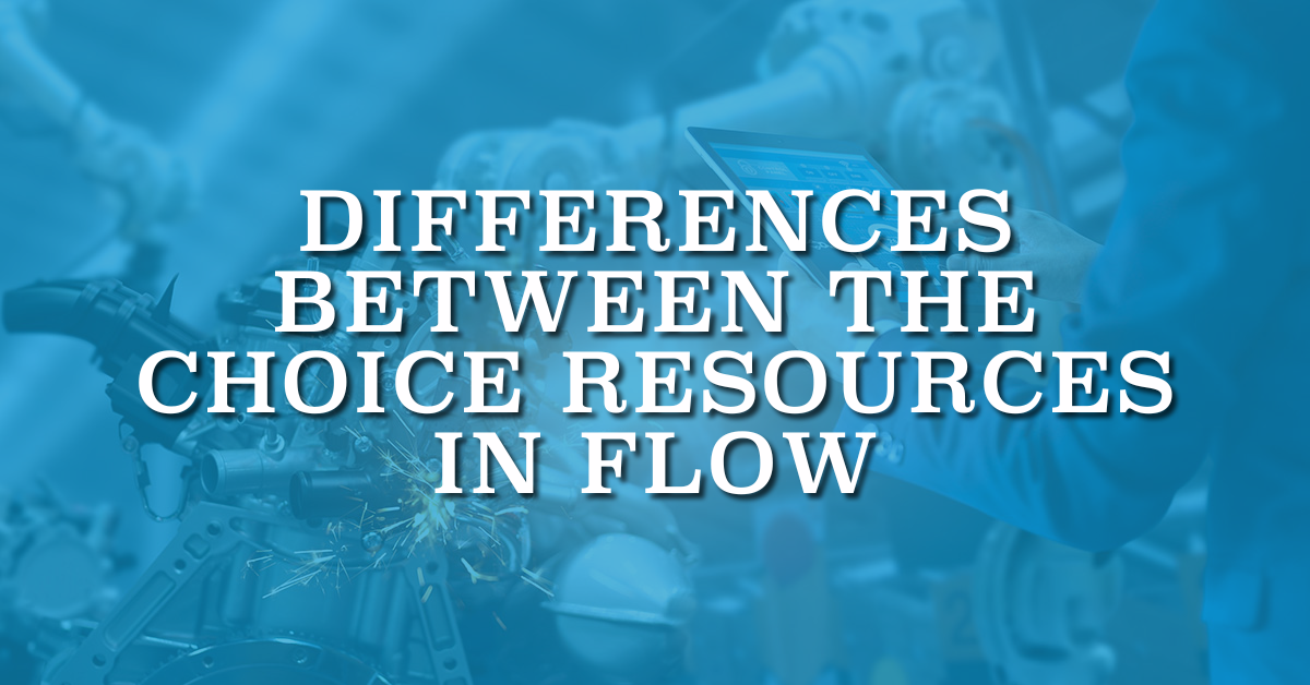 Differences Between the Choice Resources in Flow - Salesforce Time