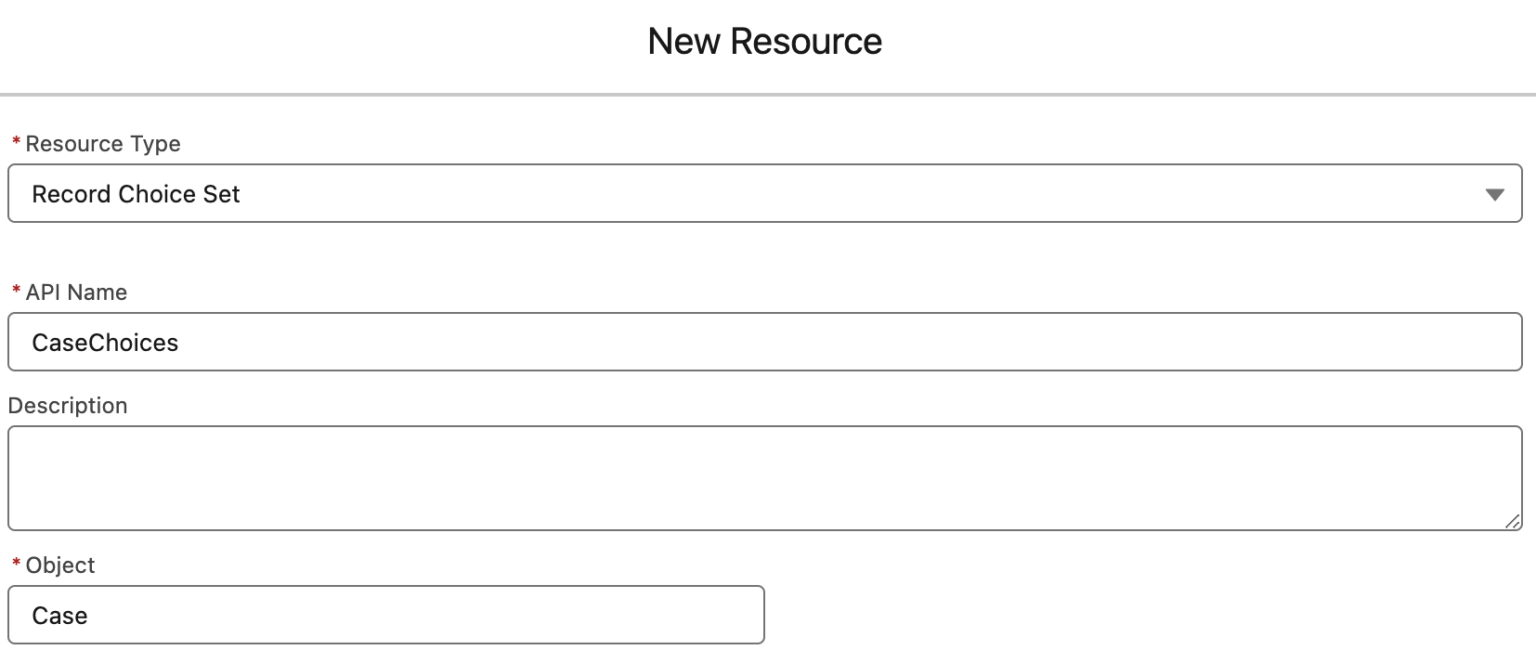 Differences Between the Choice Resources in Flow - Salesforce Time