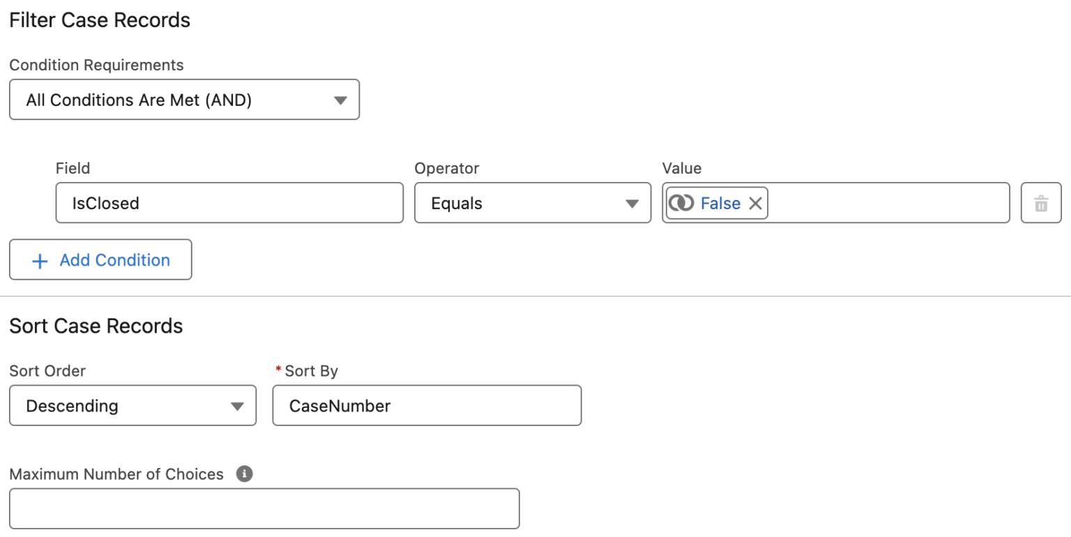 Differences Between the Choice Resources in Flow - Salesforce Time