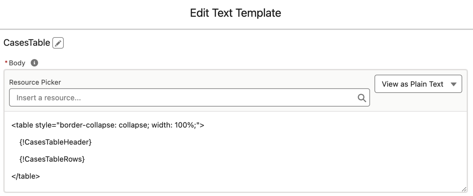 How to Send Email With a Record Table in Flow - Salesforce Time