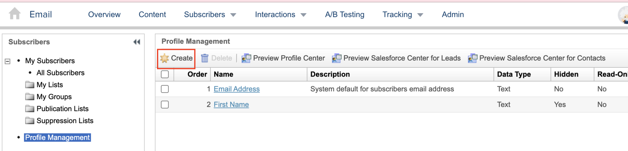 How to Create New Attributes in Profile Management - Salesforce Time
