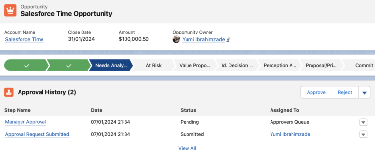 Using Flow to Send Approval Request to Queue - Salesforce Time