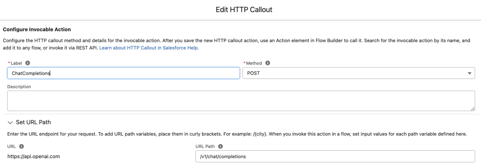 Using Flow to Integrate ChatGPT with Salesforce - Salesforce Time