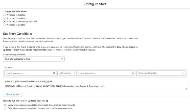 Using Flow to Auto Follow Records - Salesforce Time