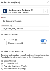 How to Use the Action Button Component in Screen Flow - Salesforce Time