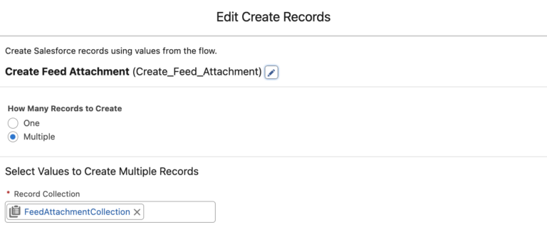 Using Flow to Post to Chatter with Attachment - Salesforce Time