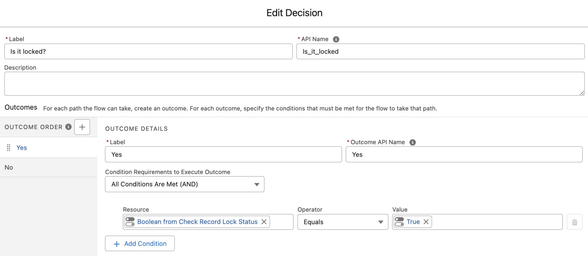 Using Flow to Lock and Unlock Records - Salesforce Time