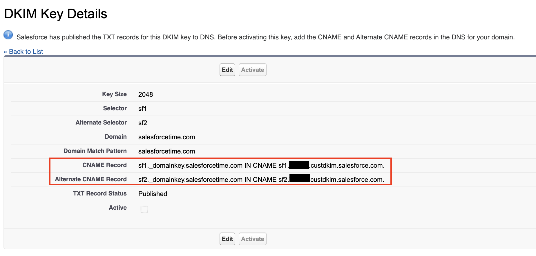 How to Setup DKIM in Salesforce - Salesforce Time