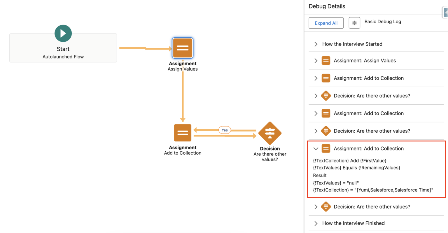 Using Flow To Convert Multiselect Picklist Into A Text Collection Salesforce Time