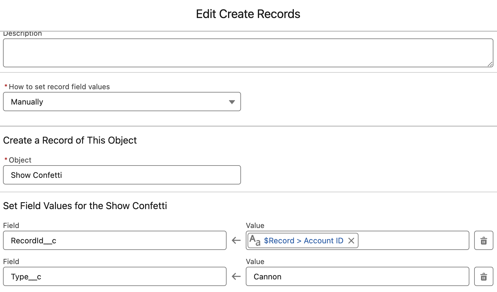 Using Flow to Show Confetti on Record Pages - Salesforce Time