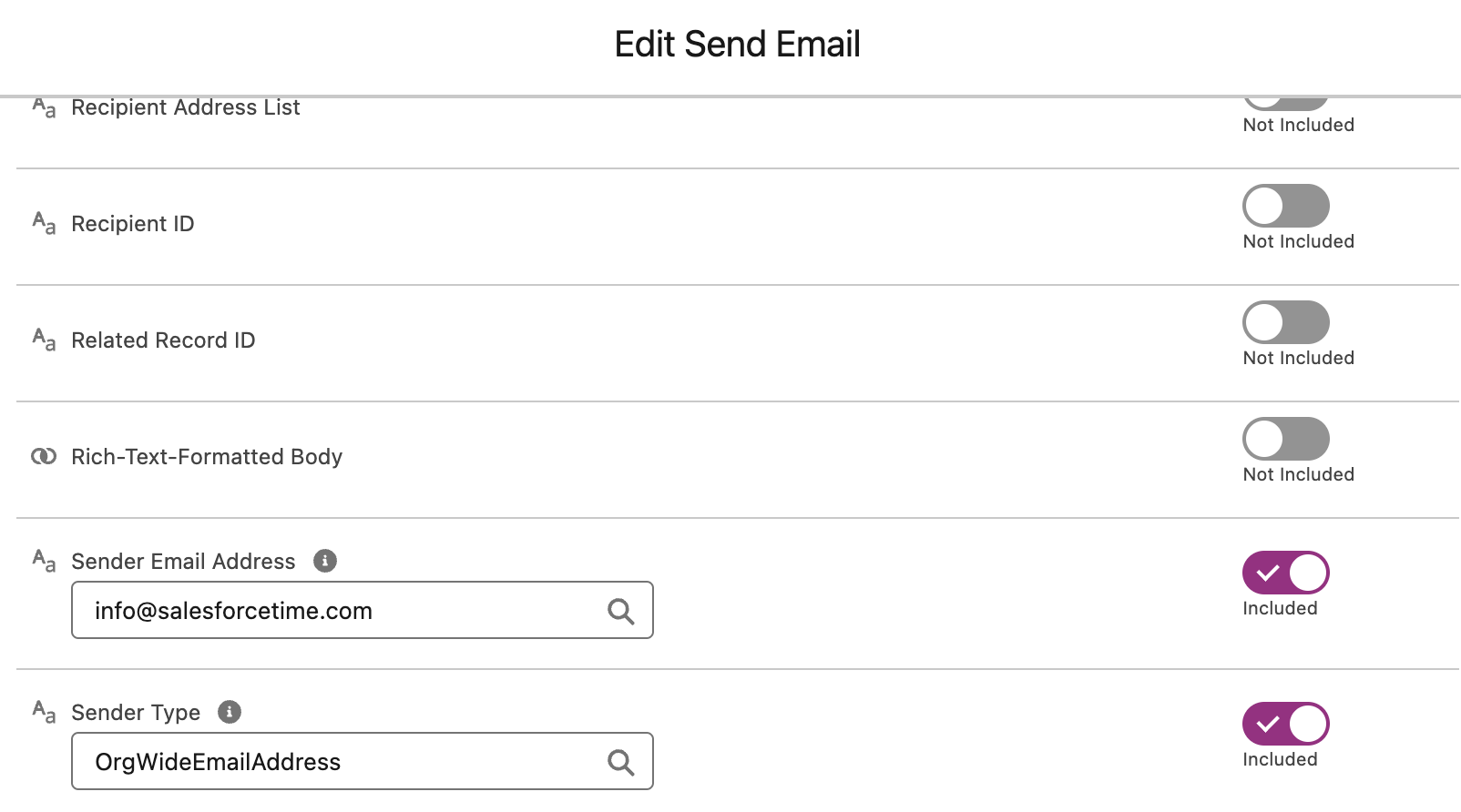 Sending Emails from Organization-Wide Email Addresses in Flow ...