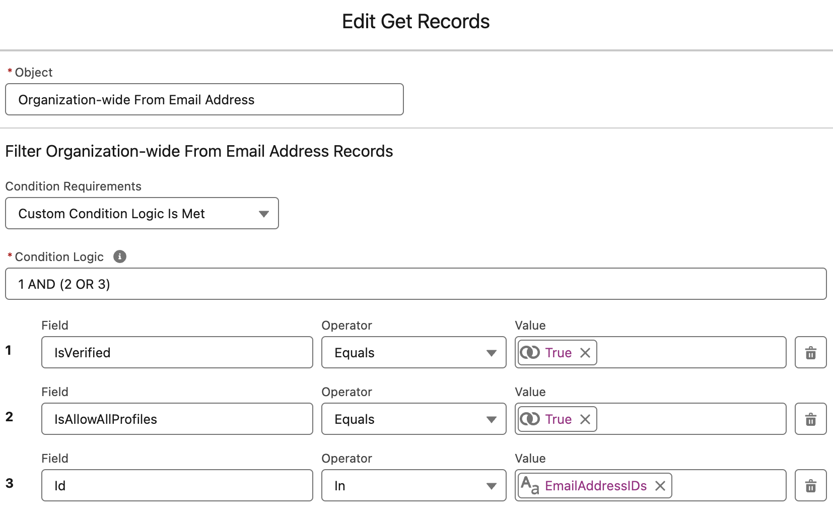 Sending Emails from Organization-Wide Email Addresses in Flow - Salesforce Time
