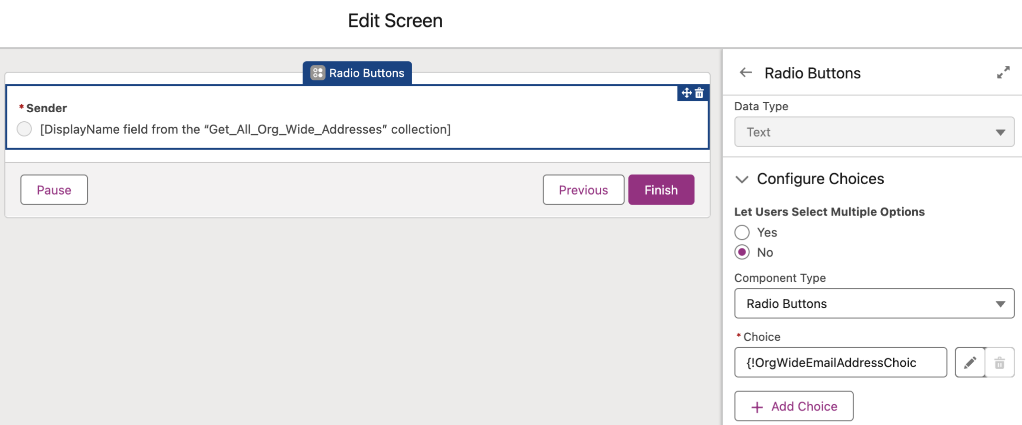 Sending Emails from Organization-Wide Email Addresses in Flow - Salesforce Time