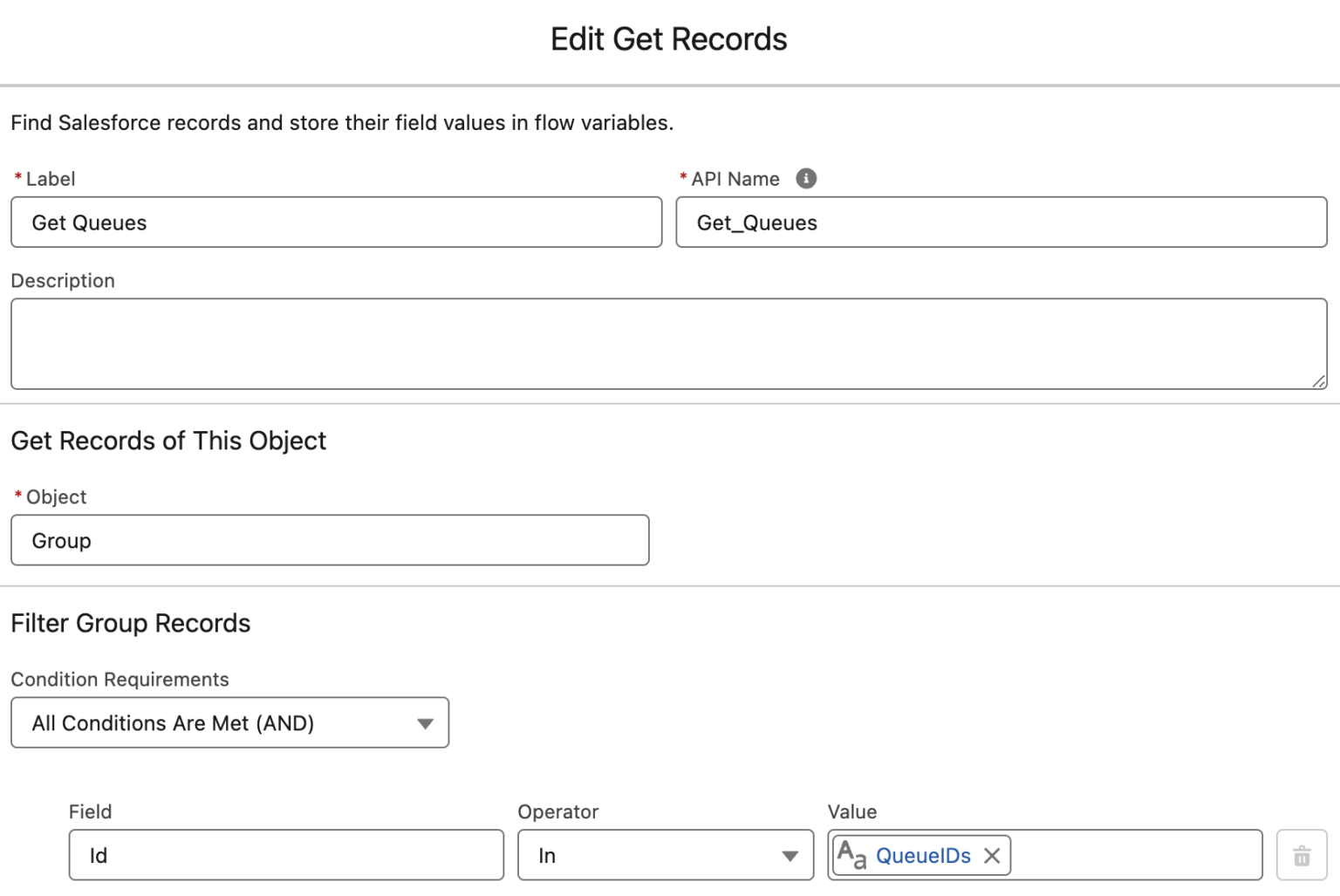 How to Dynamically Get Queues in Salesforce Flow - Salesforce Time