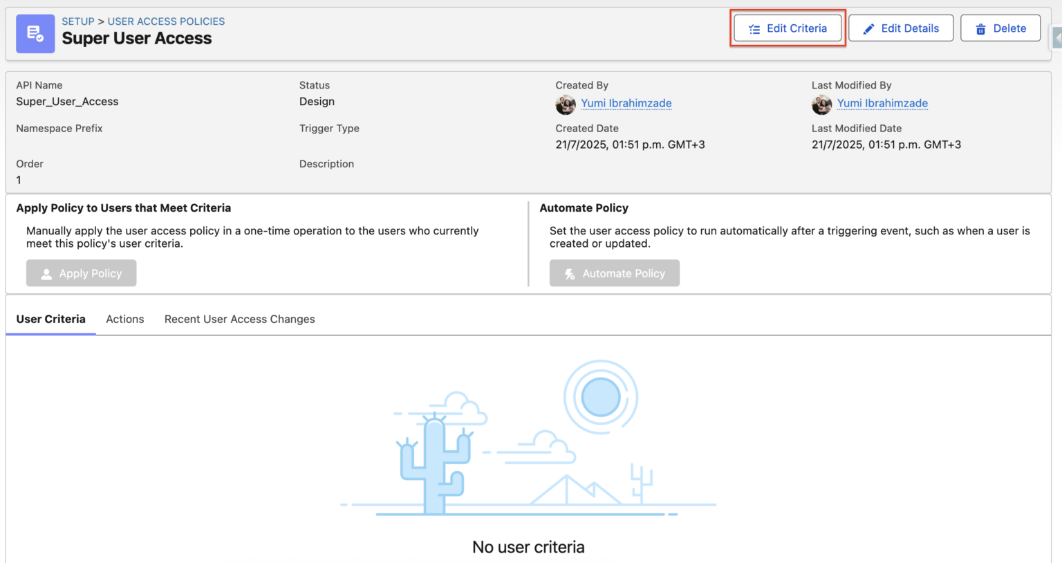 User Access Policies in Salesforce - Salesforce Time