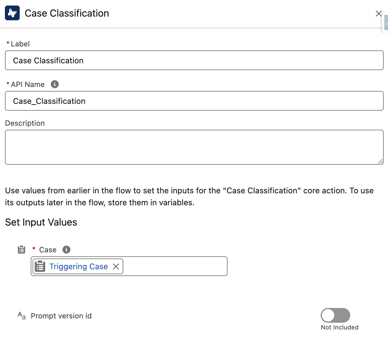 Using Flow and Prompt Template to Classify Cases - Salesforce Time