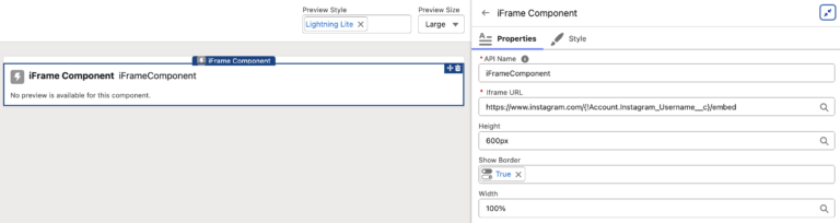 iFrame Component for Screen Flow - Salesforce Time